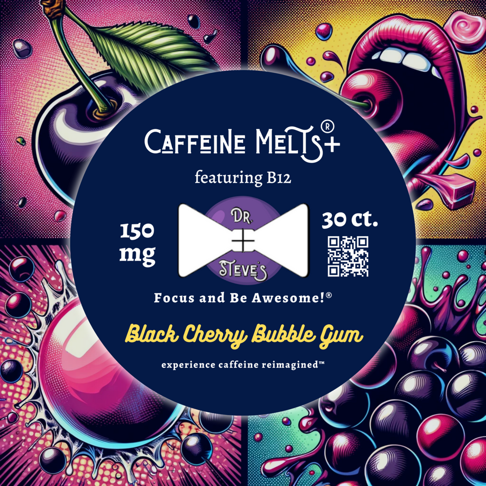Black Cherry Bubble Gum (150mg + 20mcg Methylcobalamin B12) – Dr. Steve ...